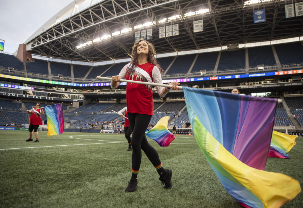 Join Color Guard for Inclusion and Pride - Rainbow City Performing Arts